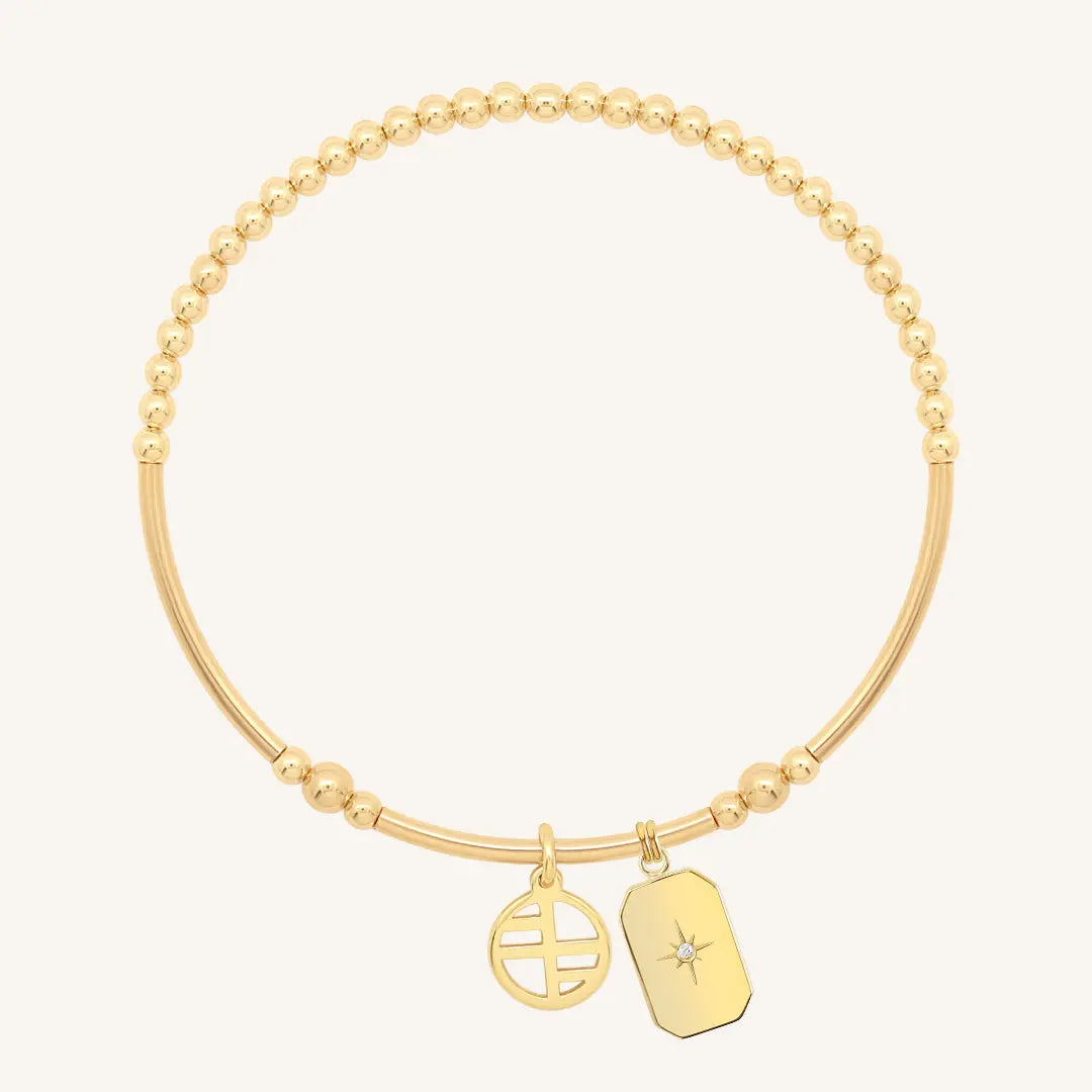 Etch Empower Charm | Francesca Jewellery