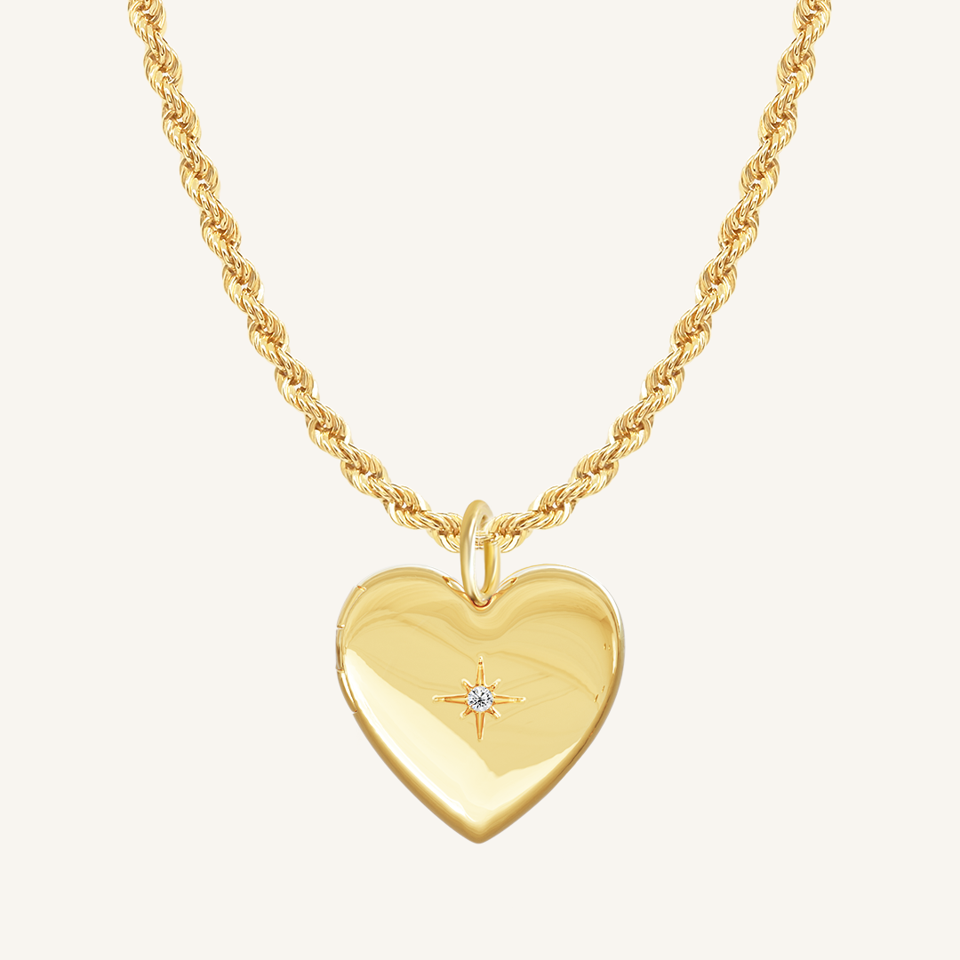 Behold Heart Locket Necklace | Francesca Jewellery