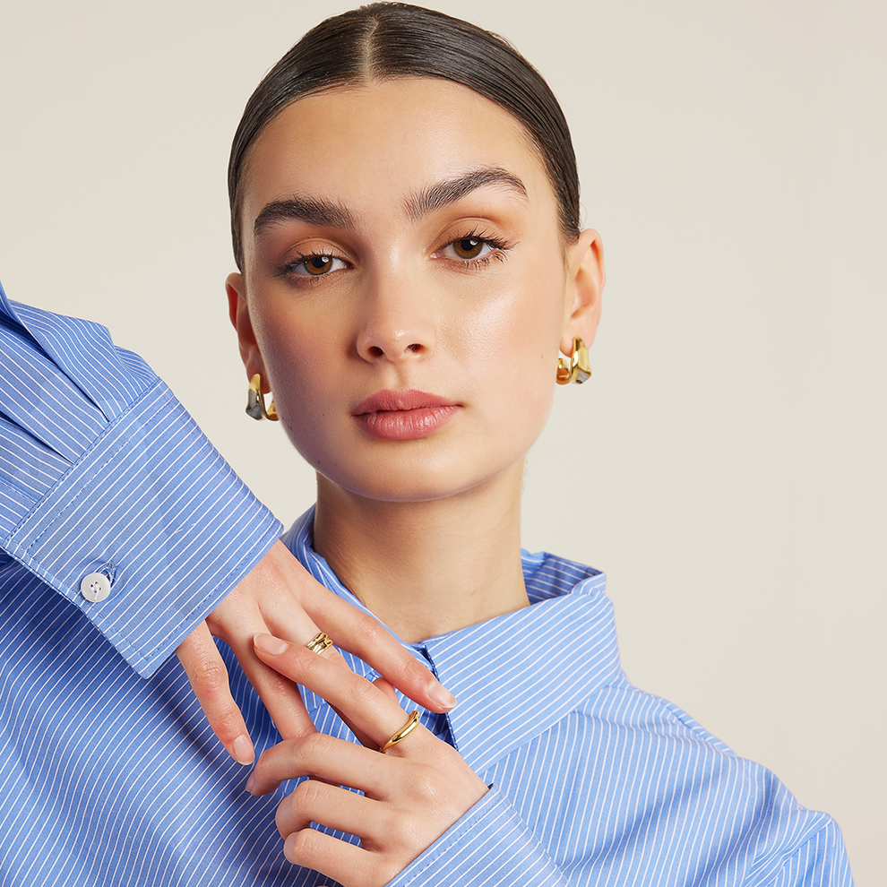 Organic Gold Ring | Francesca Jewellery