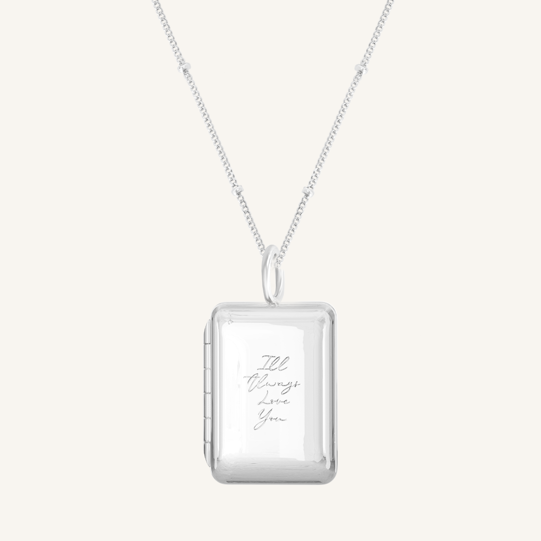 Etch Story Locket Necklace | Francesca Jewellery