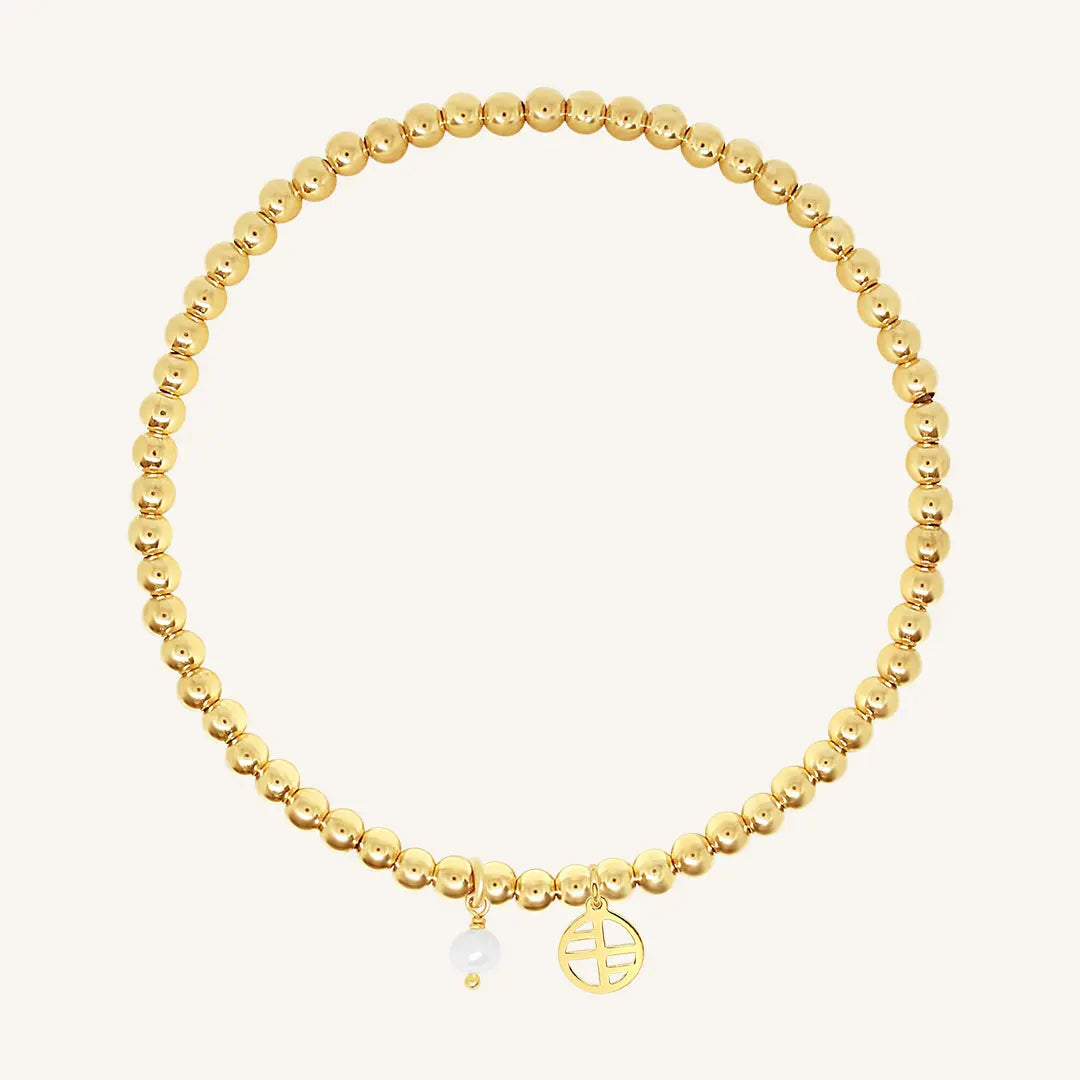 Pearl Staple Bracelet - Stone of Potential