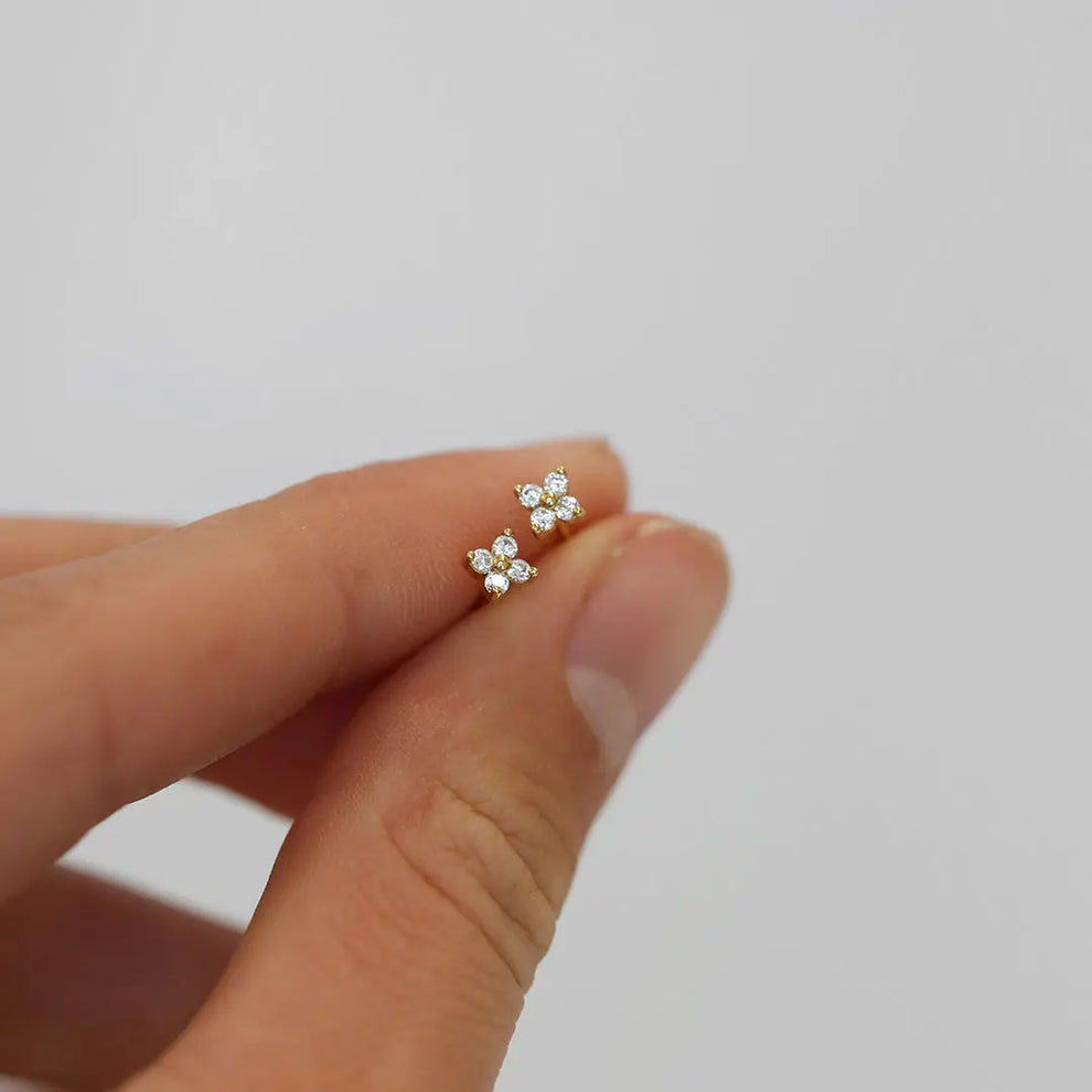 Pip Flower Studs